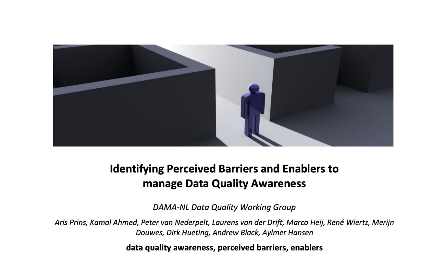 Data Quality Management System (DQMS) | Stichting DAMA NL