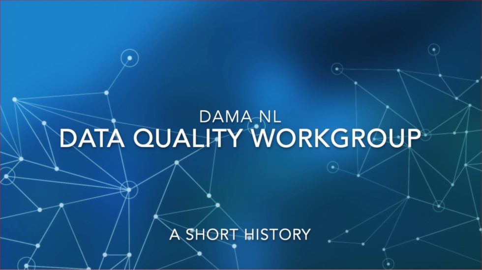 Werkgroep Datakwaliteit | Stichting DAMA NL